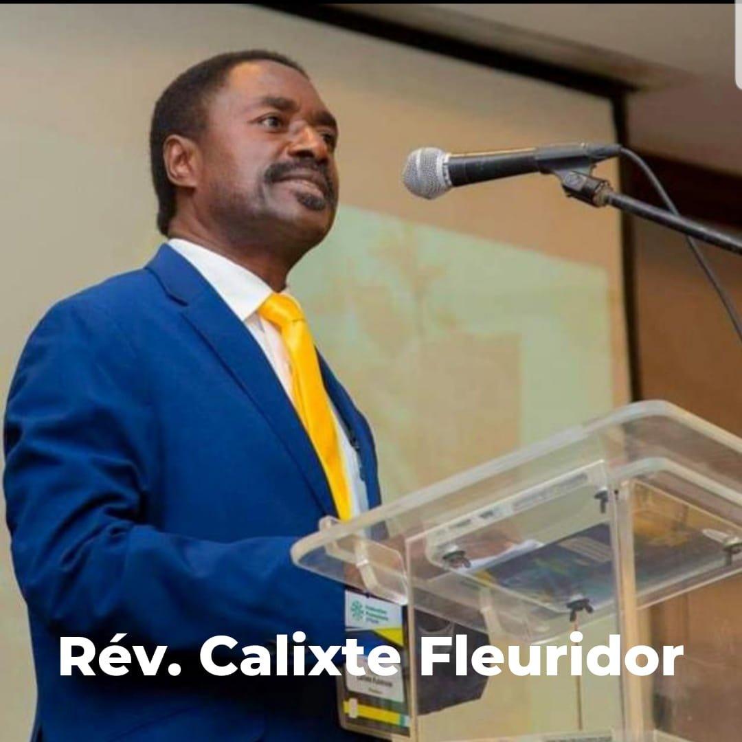Le Pasteur Calixte Fleuridor Réélu à La Tête De La Fédération ...